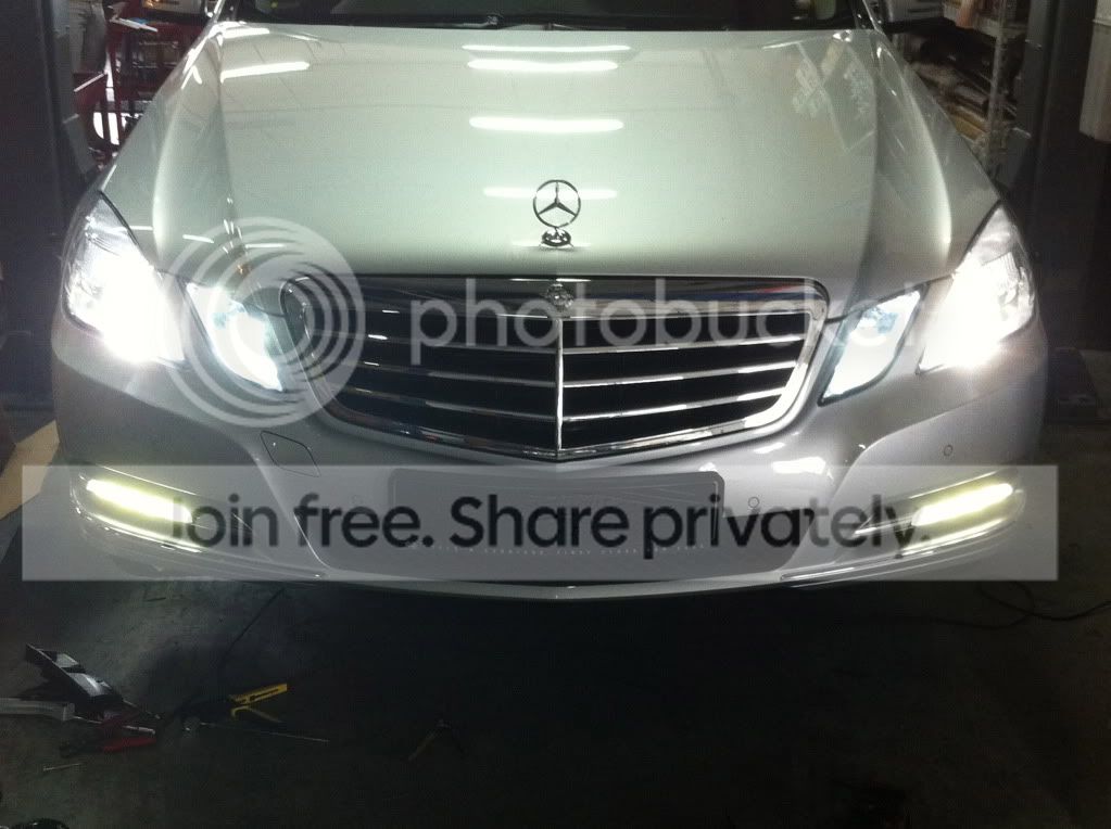 Conversion to LED DRL - E-Class W213('16-Present),W212/S212('09/'10-'16 ...