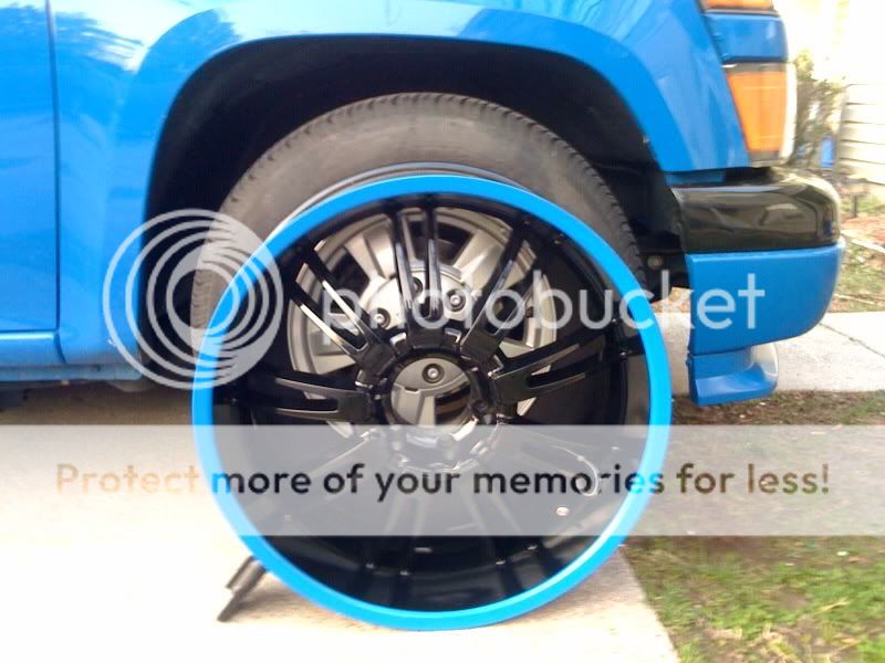 the infamous blue lip 22's | Chevrolet Colorado & GMC Canyon Forum