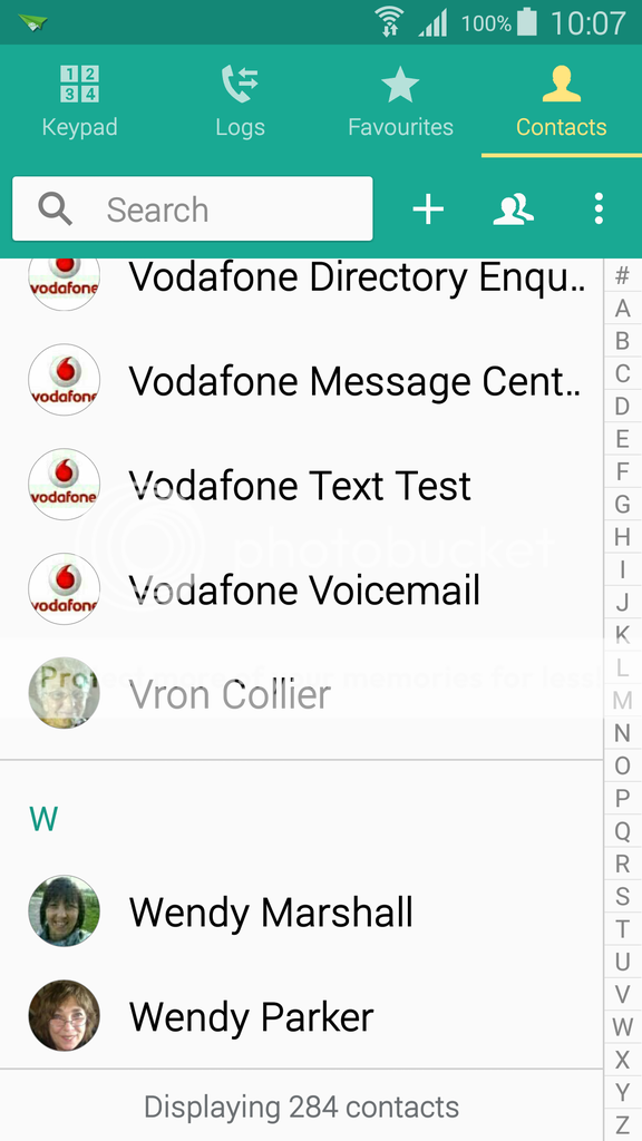 How do I find the number of contacts in my current list of contacts ...