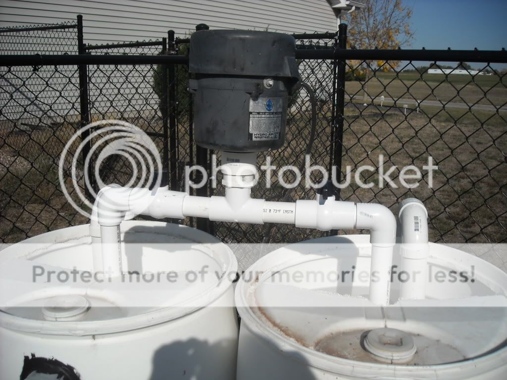 My twist on the 55 Gal sand and gravel filter