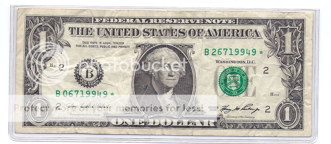 Star Note Error - Coin Community Forum